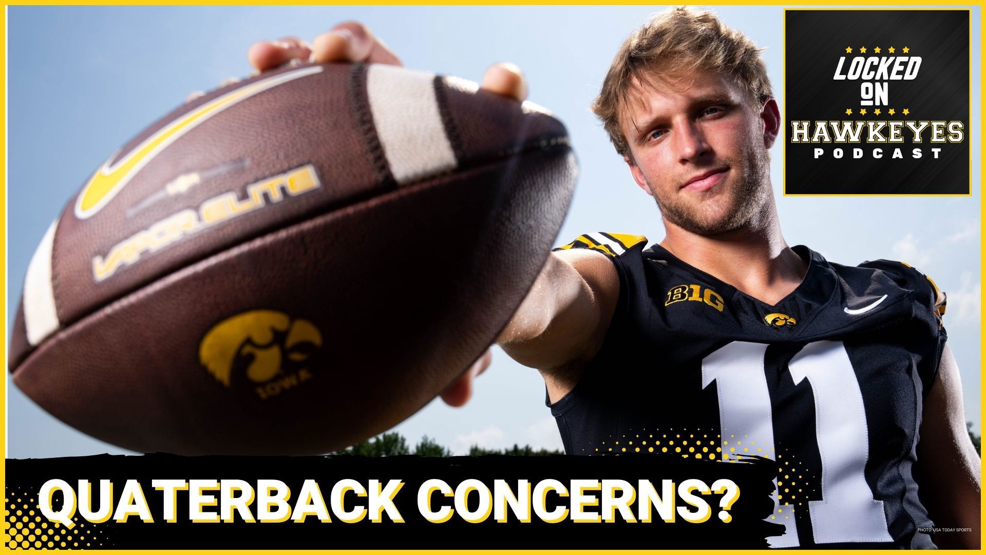 Mark Gronowski aims for QB success at Iowa | wqad.com