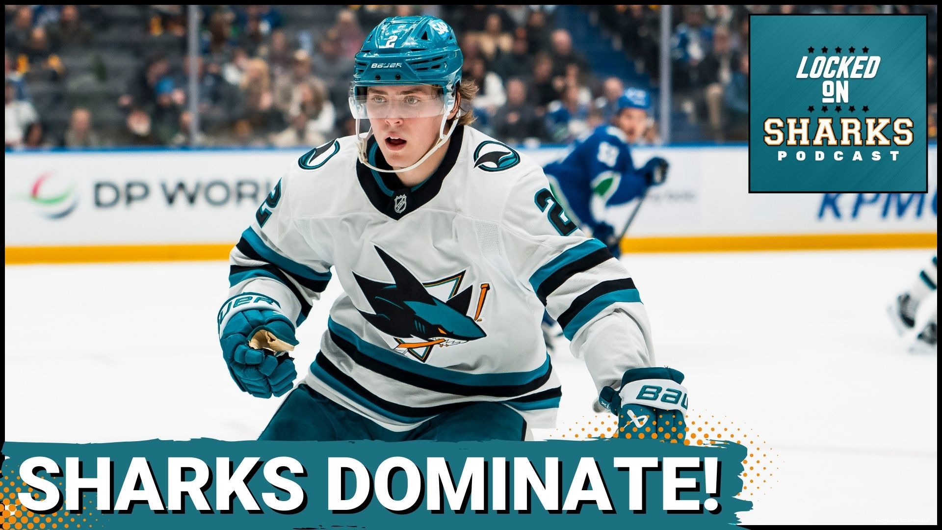 Sharks CRUSH Vancouver Canucks as Macklin Celebrini, Will Smith LEAD ...