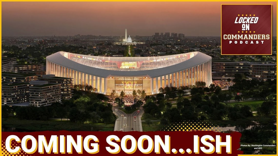 MONUMENTAL: Washington Commanders Stadium Reveal IGNITES Super Bowl ...