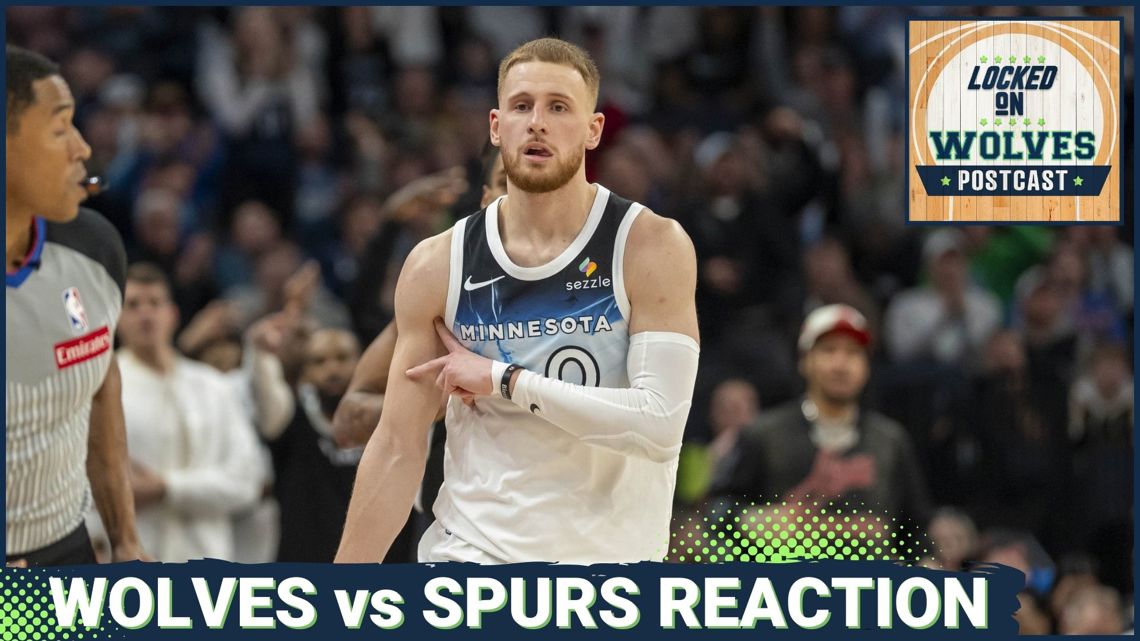 WOLVES POSTCAST: T-Wolves BLOW PAST The San Antonio Spurs For Their 5th ...