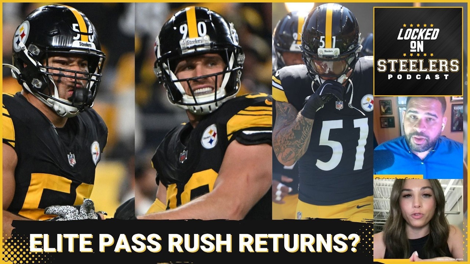 Steelers' Pass Rush Returns to Elite w/ Nick Herbig Signing? T.J. Watt ...