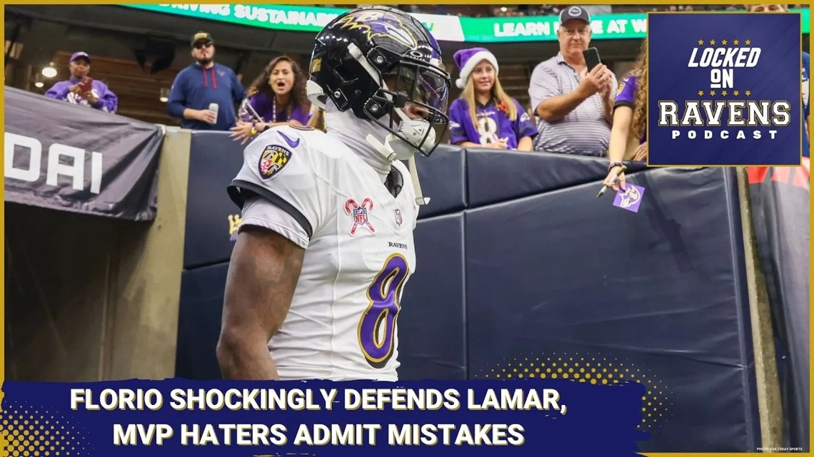 Mike Florio shockingly defends Lamar Jackson, Baltimore Ravens as MVP ...