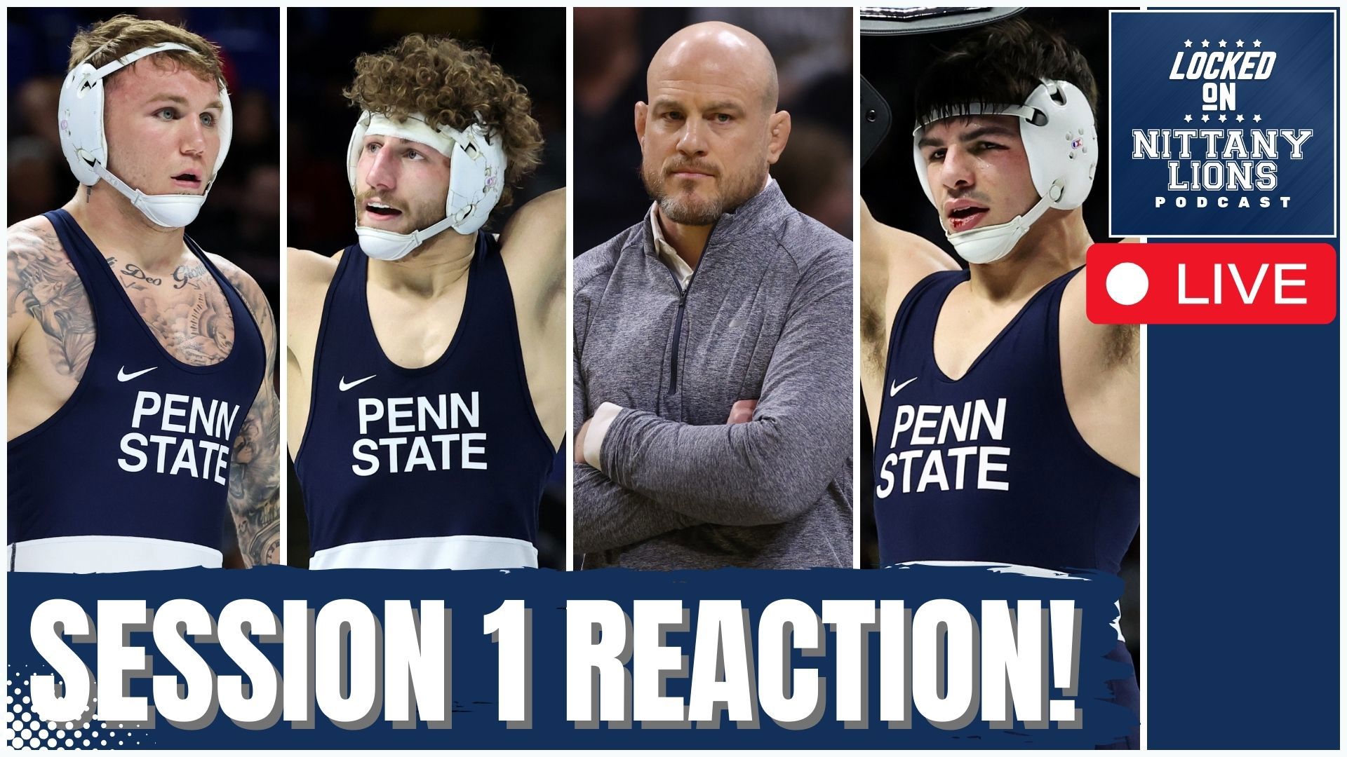 LIVE: Penn State Wrestling DOMINATES 1st Round at NCAAs, Intriguing ...