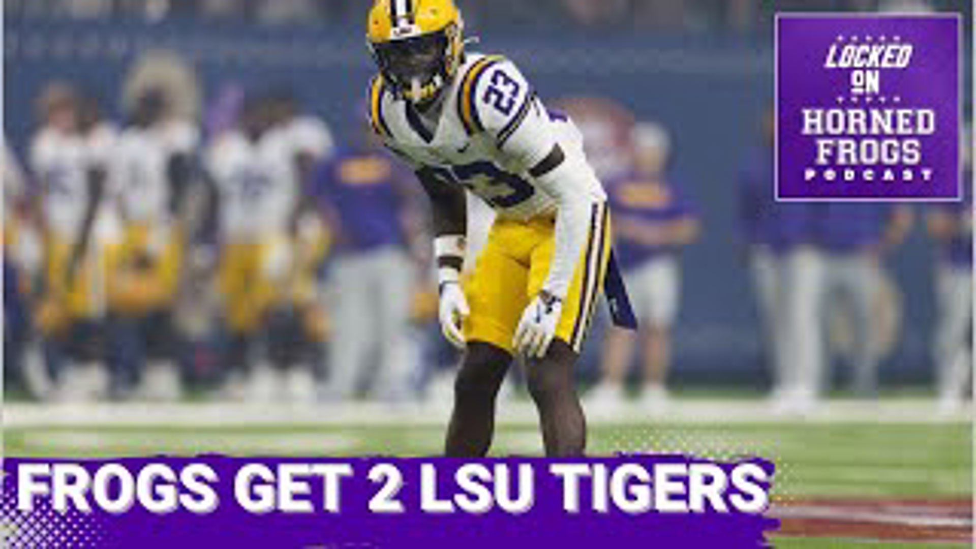 TCU takes 2 impact players from LSU in the transfer portal. Both should make an impact ...