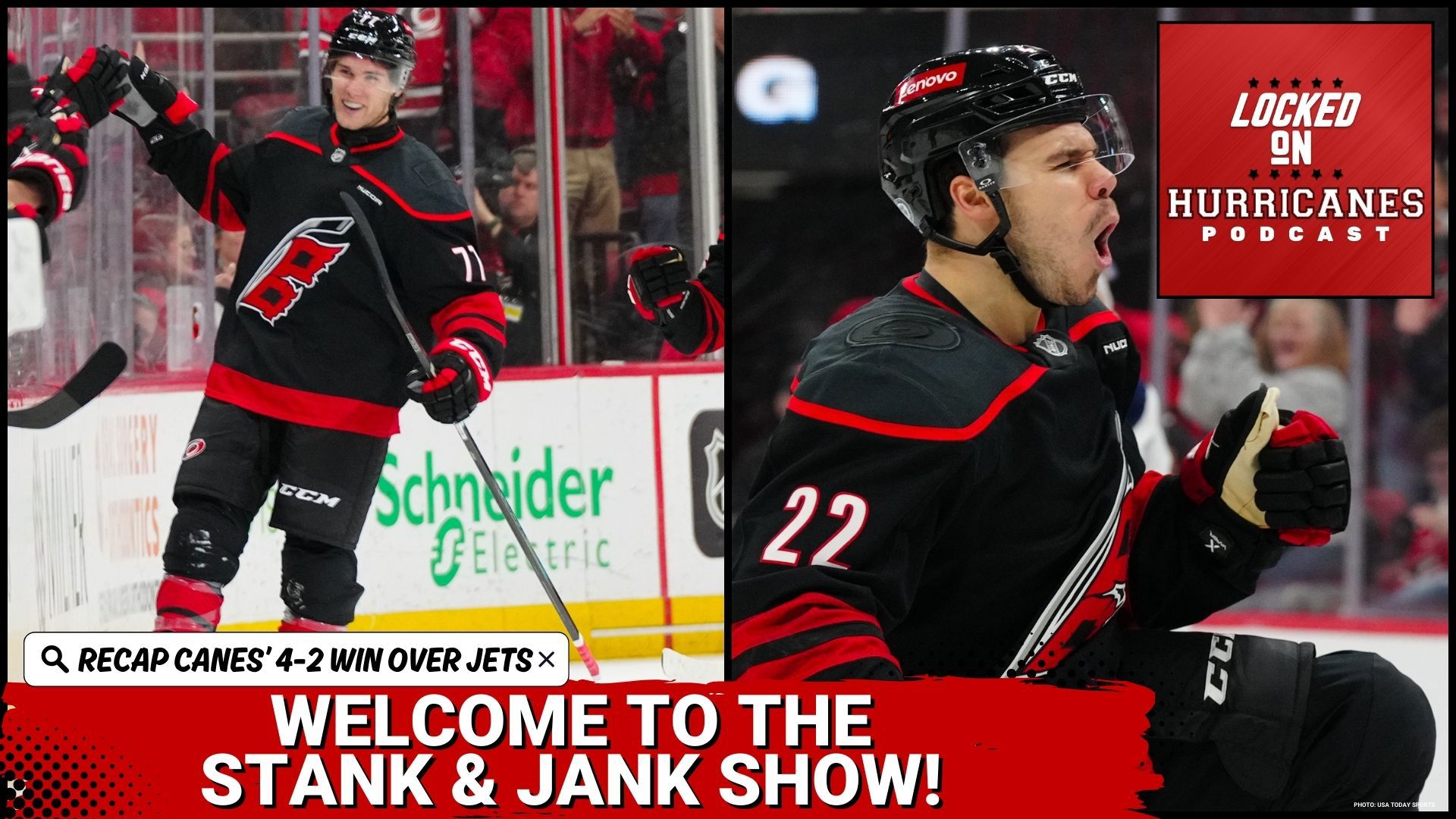 Jankowski & Stankoven Shine in Canes Debut Winning 4-2 Over Jets | wthr.com
