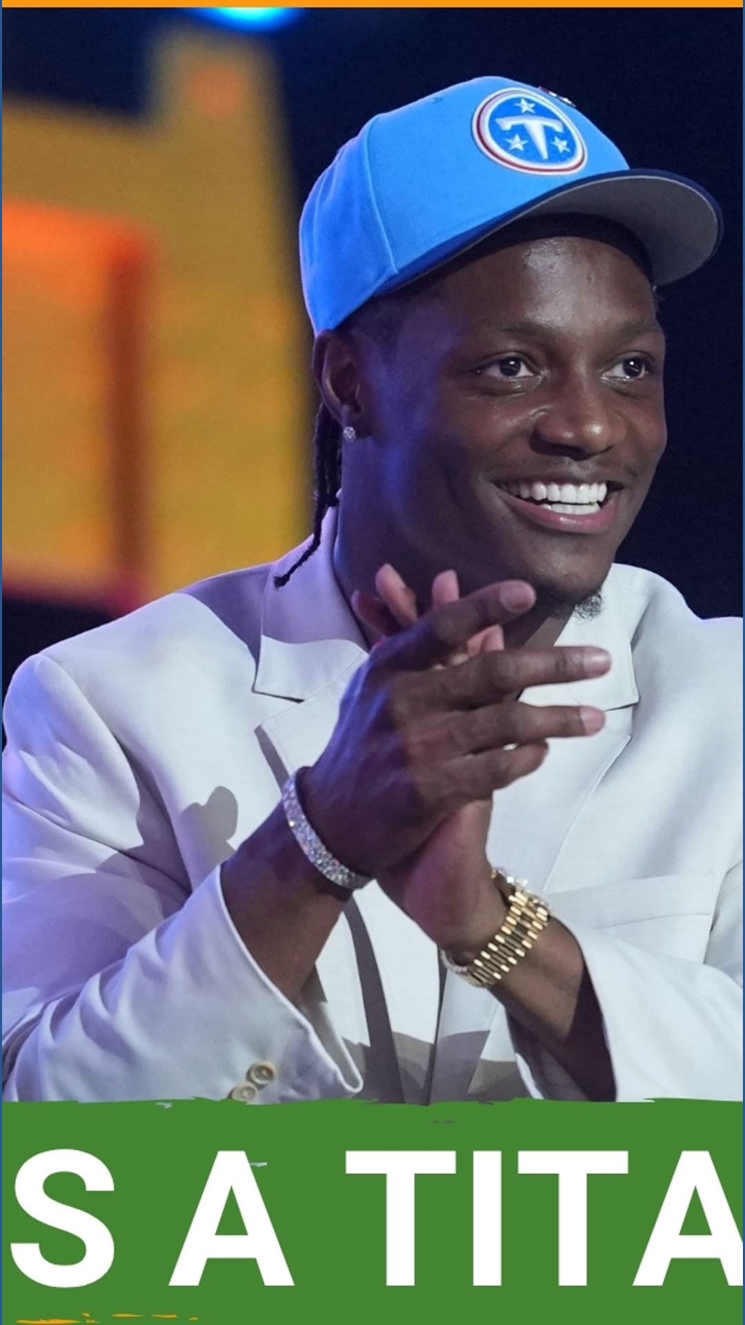 The Tennessee Titans Go OFF SCRIPT, Draft Carnell Tate No. 4 Overall ...