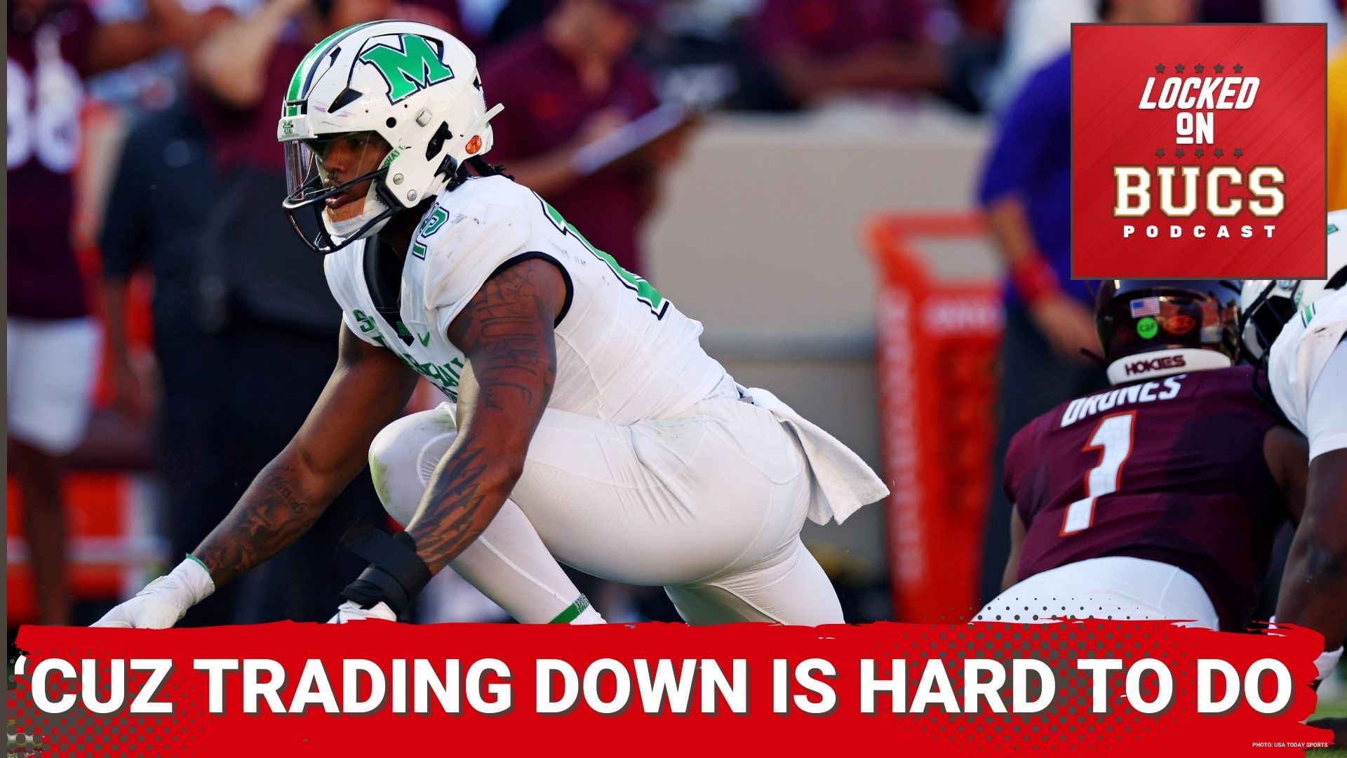 TRADING DOWN? It WON'T Be Easy This Year | Edge Rush Is NOT Bucs ...