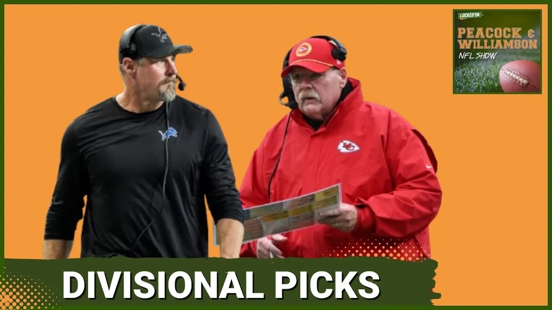 Divisional Playoff Picks // Lamar Jackson vs Josh Allen Snow Game ...