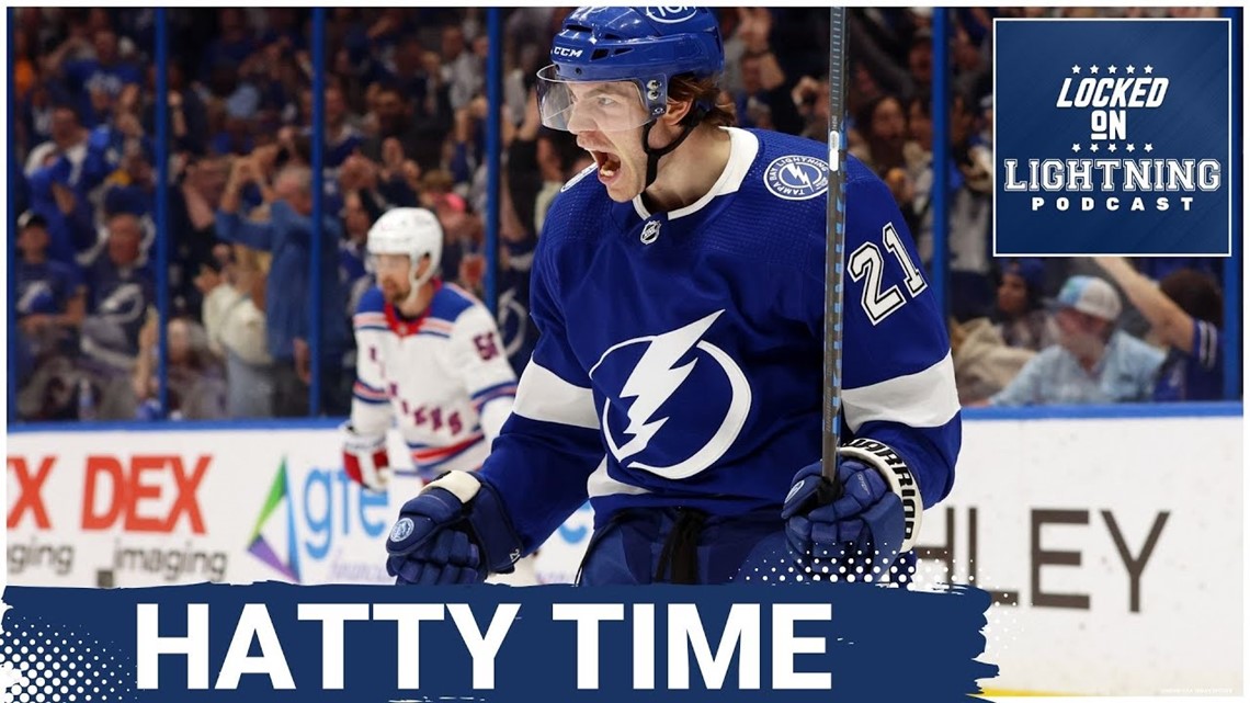 Braydon Point lights up the Rangers with a hatty. Is Tampa playoff ...