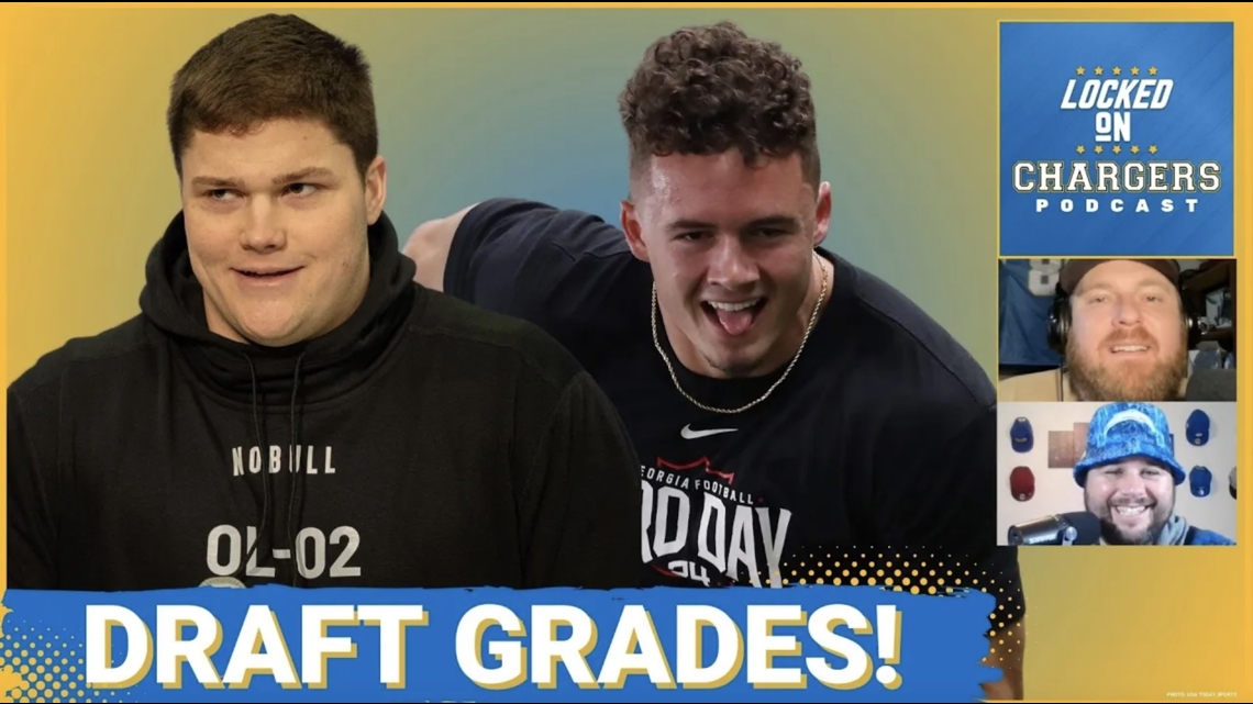 Grading All Nine of the Chargers Draft Picks Including Straight A's On ...