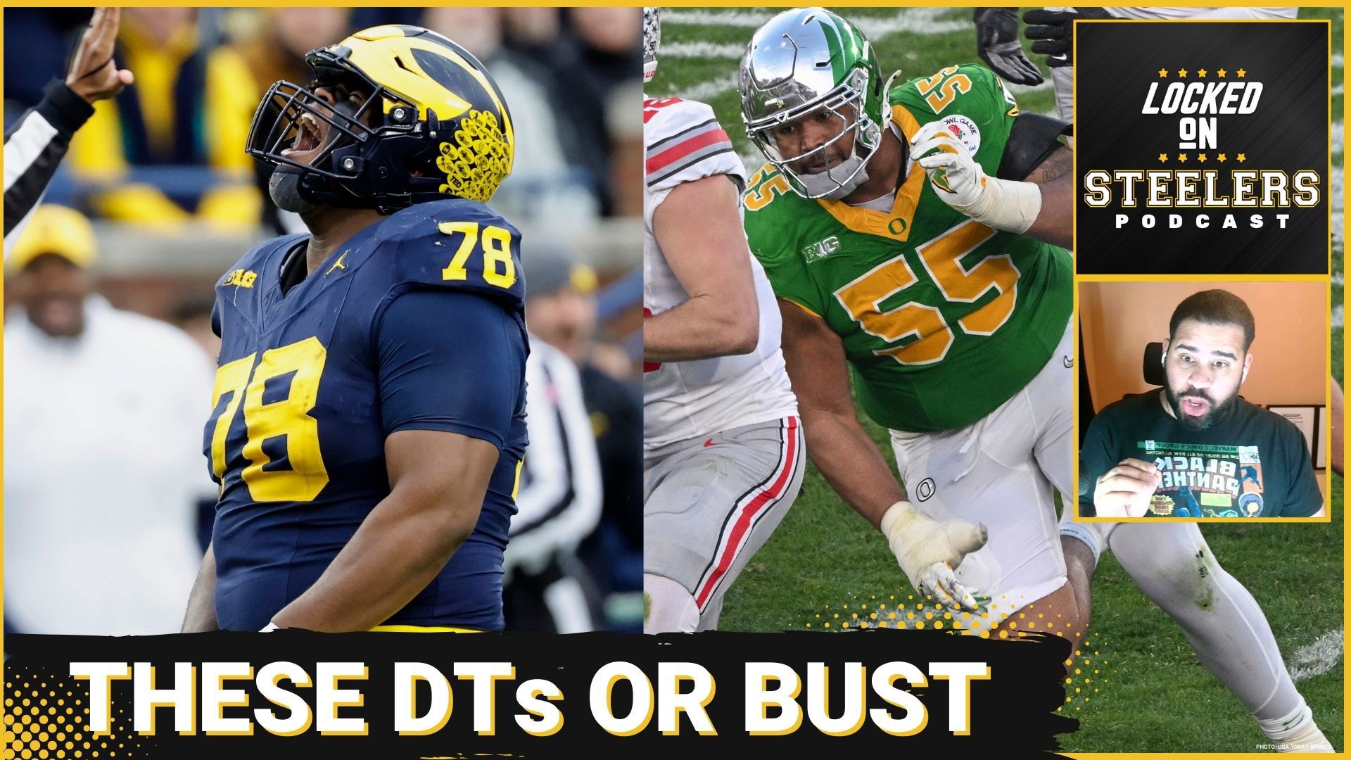 Steelers Must Prioritize Kenneth Grant, Derrick Harmon 1st Round ...