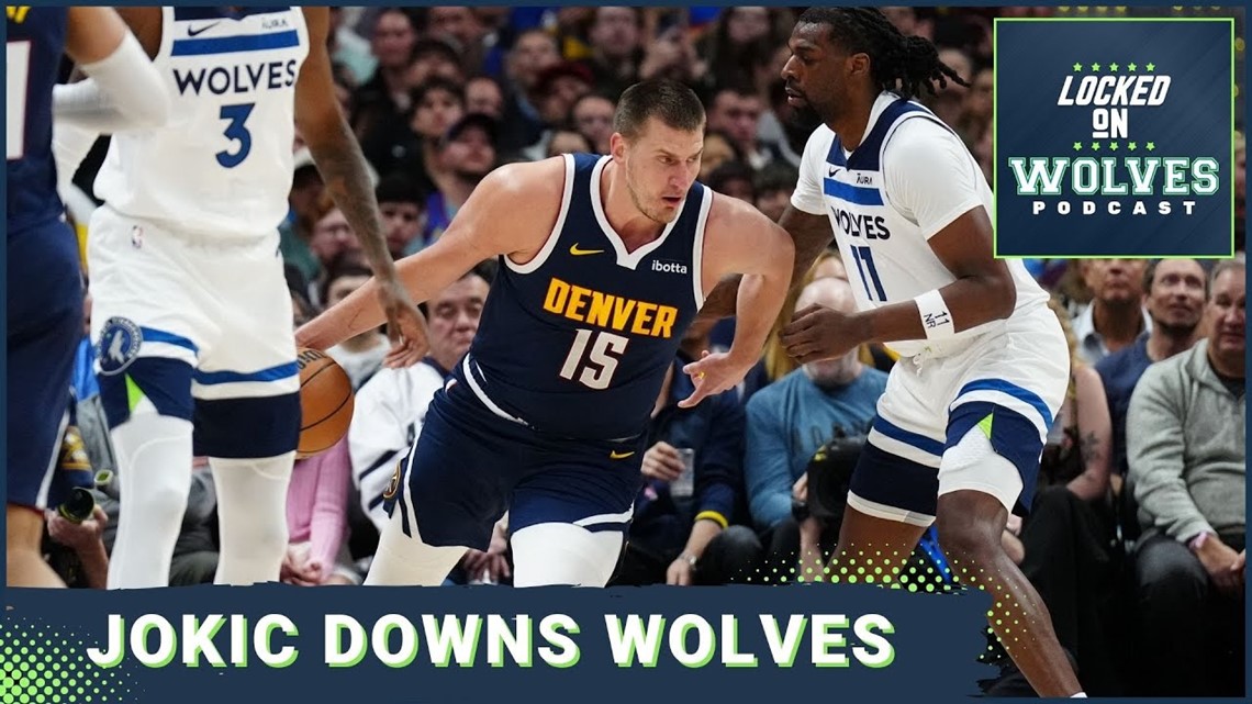 Nikola Jokic carries Denver Nuggets past the Minnesota Timberwolves in ...