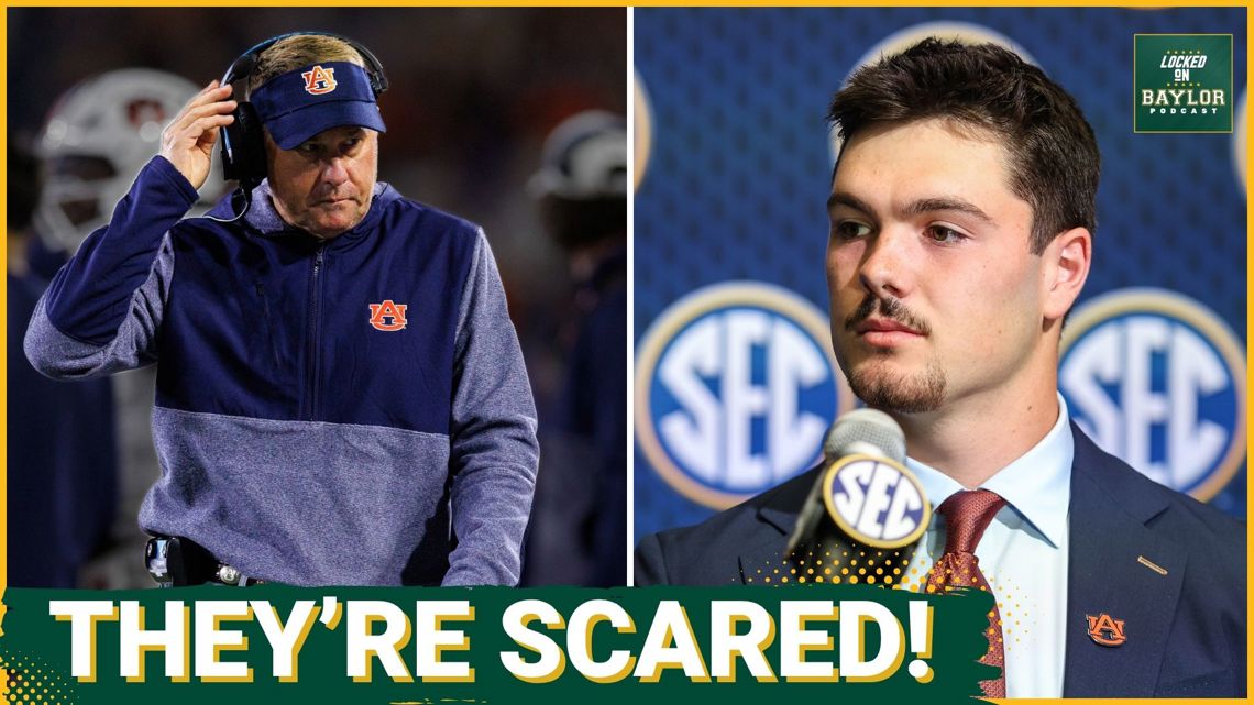 EXPOSED Auburn QB Jackson Arnold TERRIFIED To Play Baylor, Hugh Freeze ...