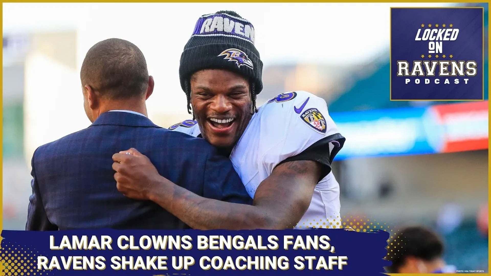 Lamar Jackson clowns Bengals fans, Baltimore Ravens shake up coaching ...