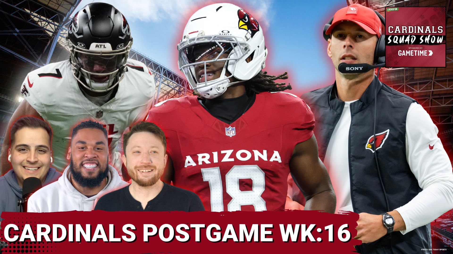 CARDINALS SQUAD SHOW: The Arizona Cardinals FALL To Falcons After ...