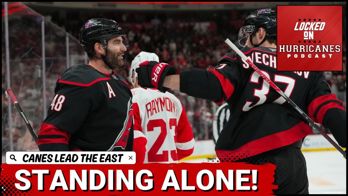 STANDING ALONE! The Carolina Hurricanes are atop of the Eastern ...
