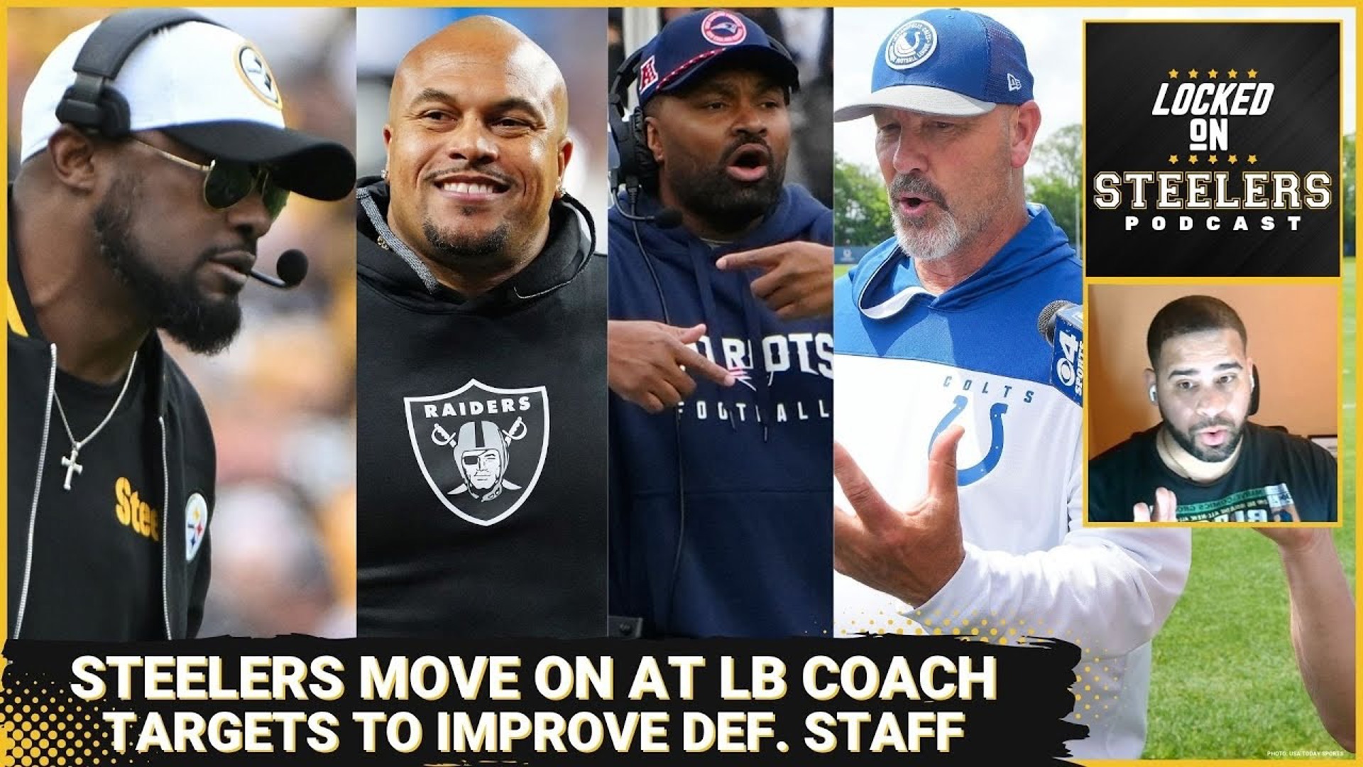 Steelers Search for New LBs Coach | Top Candidates former Head Coaches ...