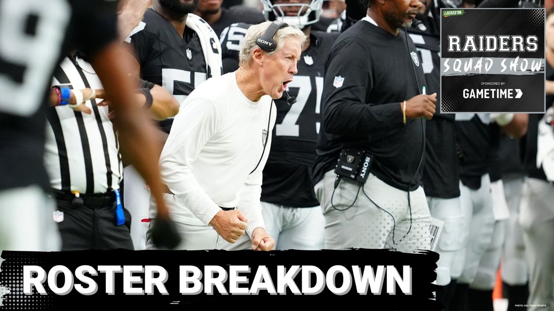 RAIDERS SQUAD SHOW: LAS VEGAS RAIDERS Final 53-Man Roster, Waiver ...