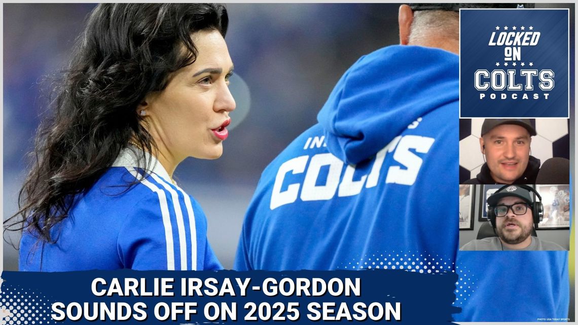 INDIANAPOLIS COLTS: Carlie Irsay-Gordon Gives Shane Steichen, Chris ...