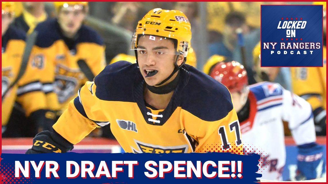 Malcolm Spence DRAFTED by the New York Rangers at No. 43!! Was Spence a ...