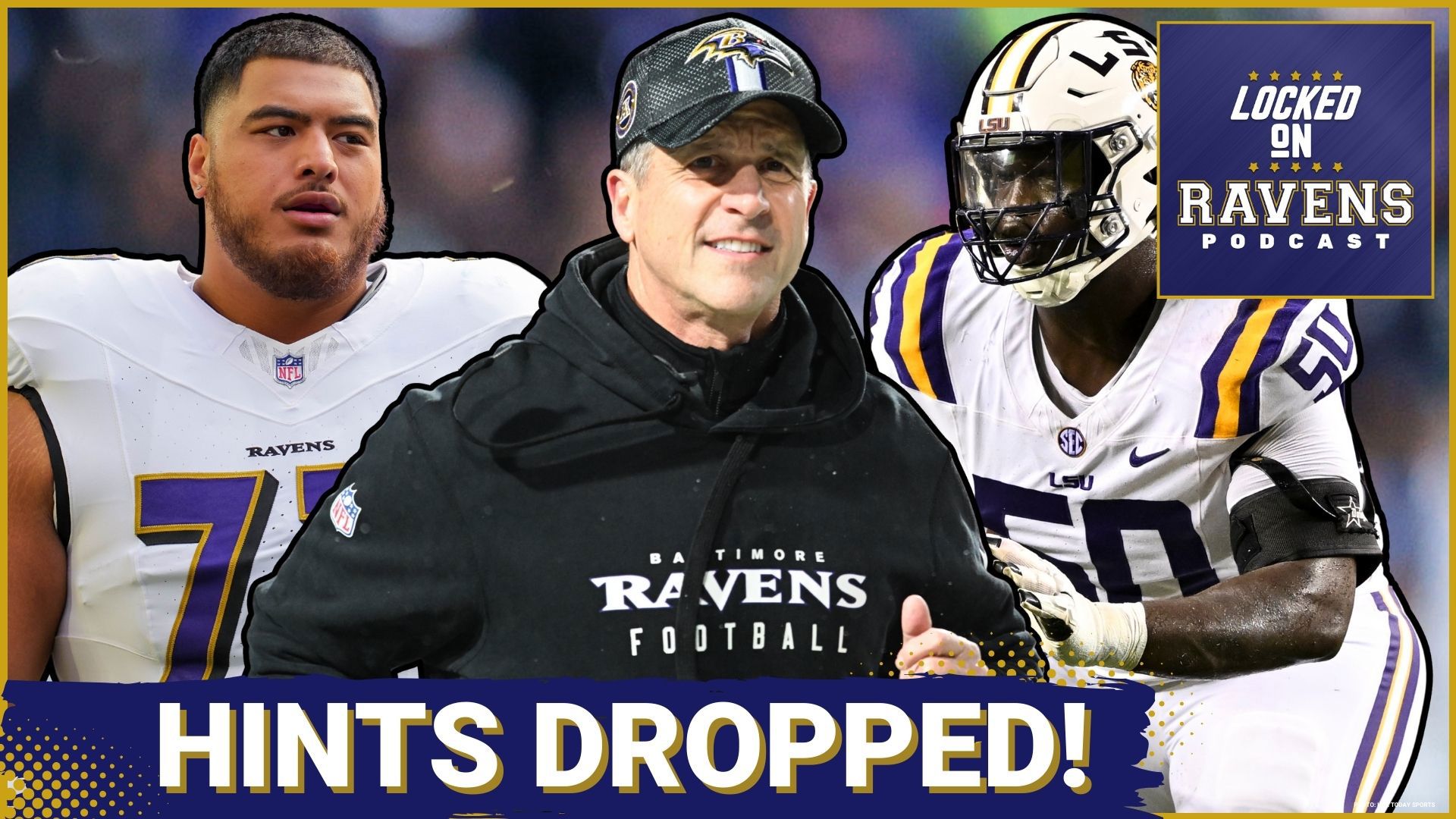 John Harbaugh HINTS AT Baltimore Ravens OL SHIFT, Lamar Jackson injury saga takes ANOTHER TURN ...