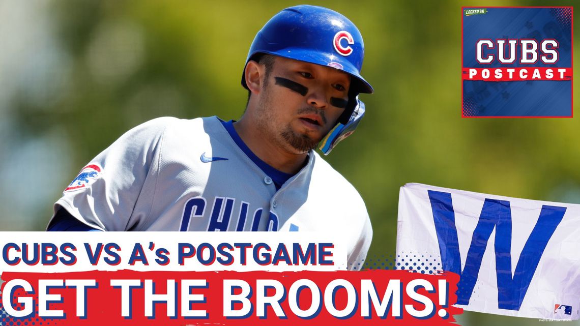 The Chicago Cubs SWEEP the Athletics and Suzuki goes deep TWICE ...