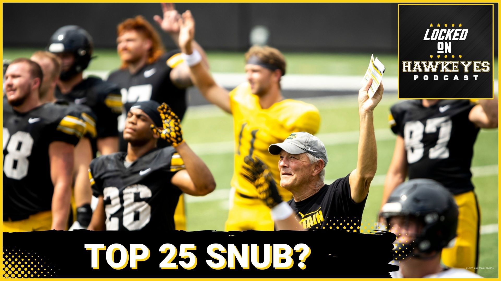 SNUBBED?: Iowa Hawkeyes WAY OUT of AP Top 25 | Can Kirk Ferentz ...