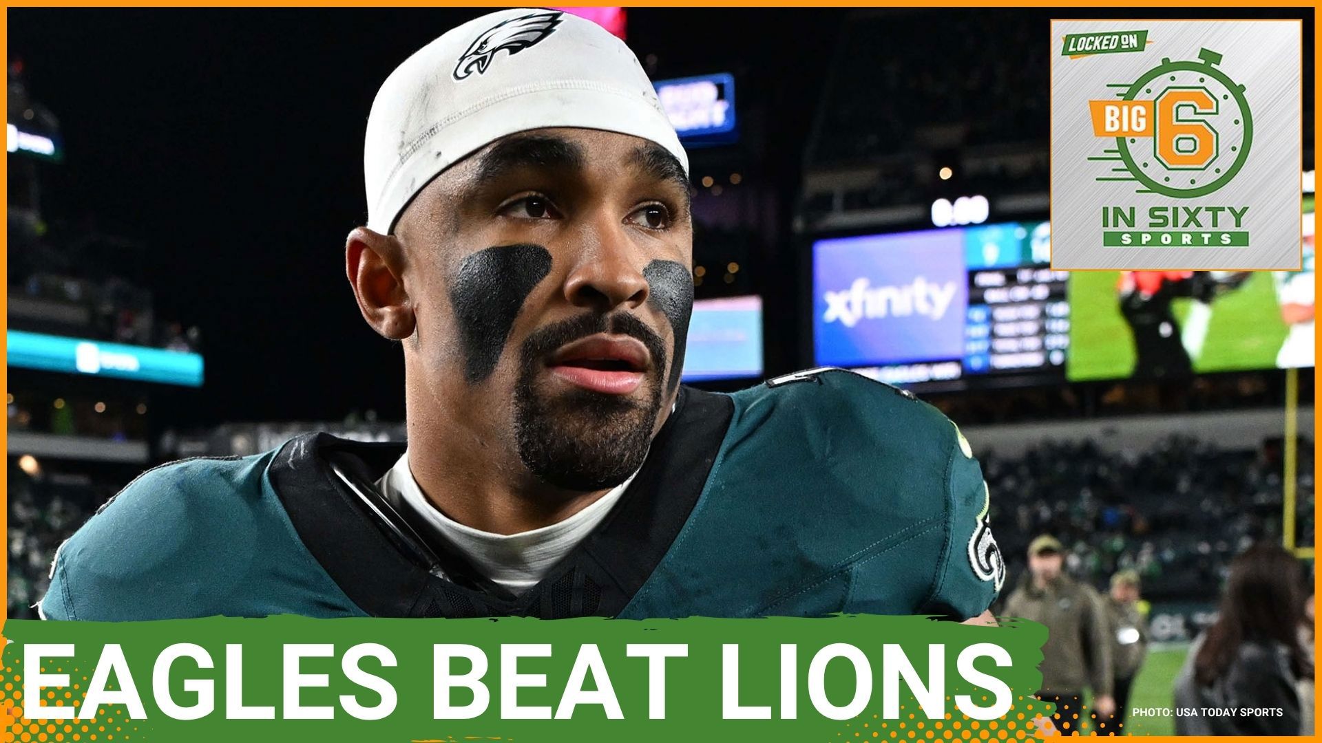 Eagles Get BIG WIN Over Lions On Sunday Night | The Big 6 in 60 | wthr.com
