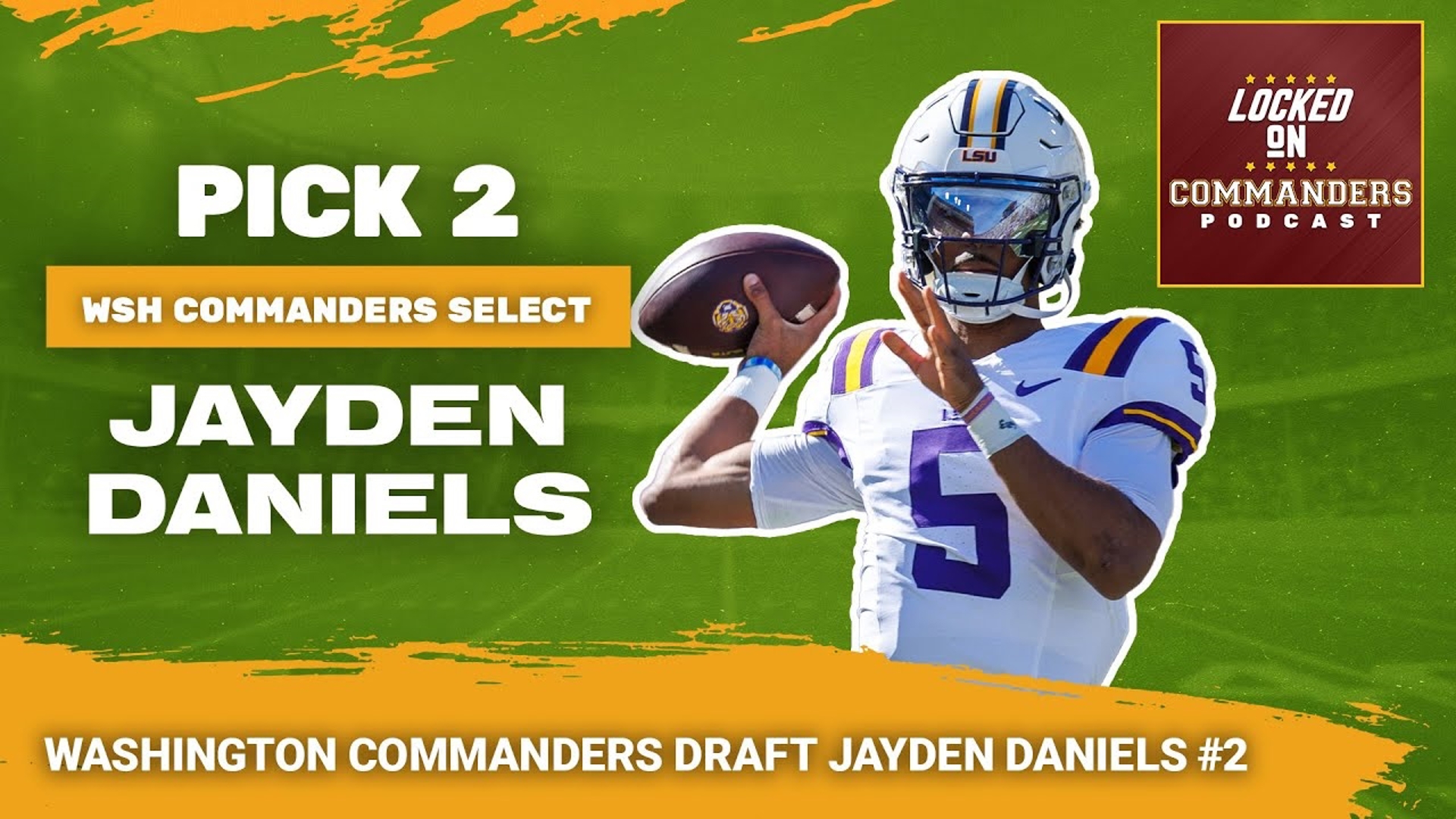 Washington Commanders Pick Jayden Daniels | 2024 NFL Draft Coverage | localmemphis.com