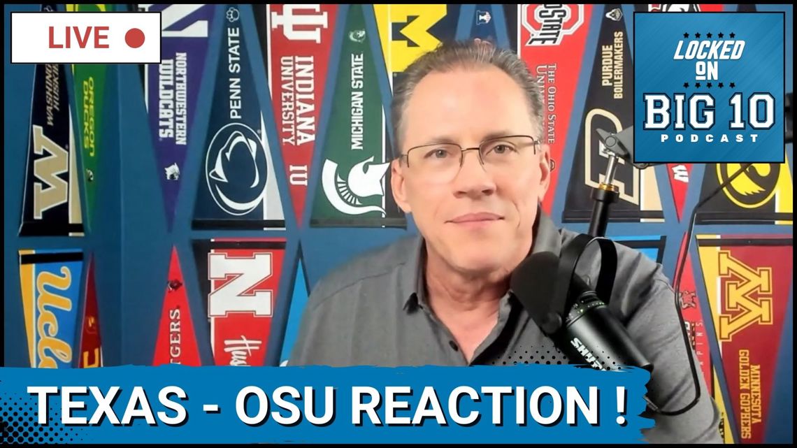 LIVE REACTION: Ohio State RIDES Defensive WIN over TOP RANKED Texas in ...