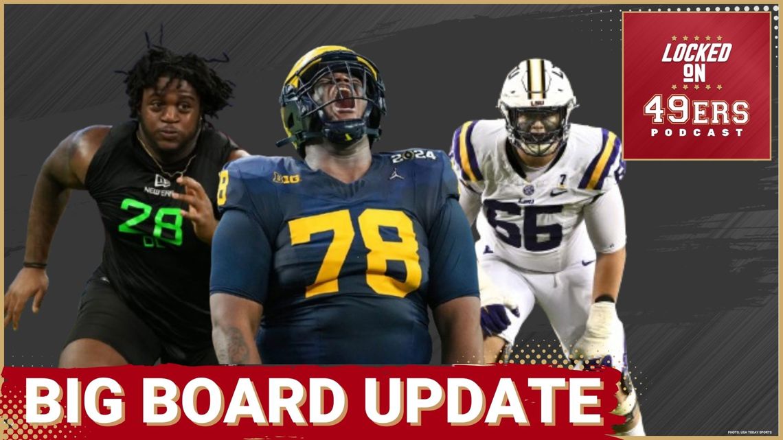 49ers 2025 NFL Draft Big Board UPDATE | rocketcitynow.com