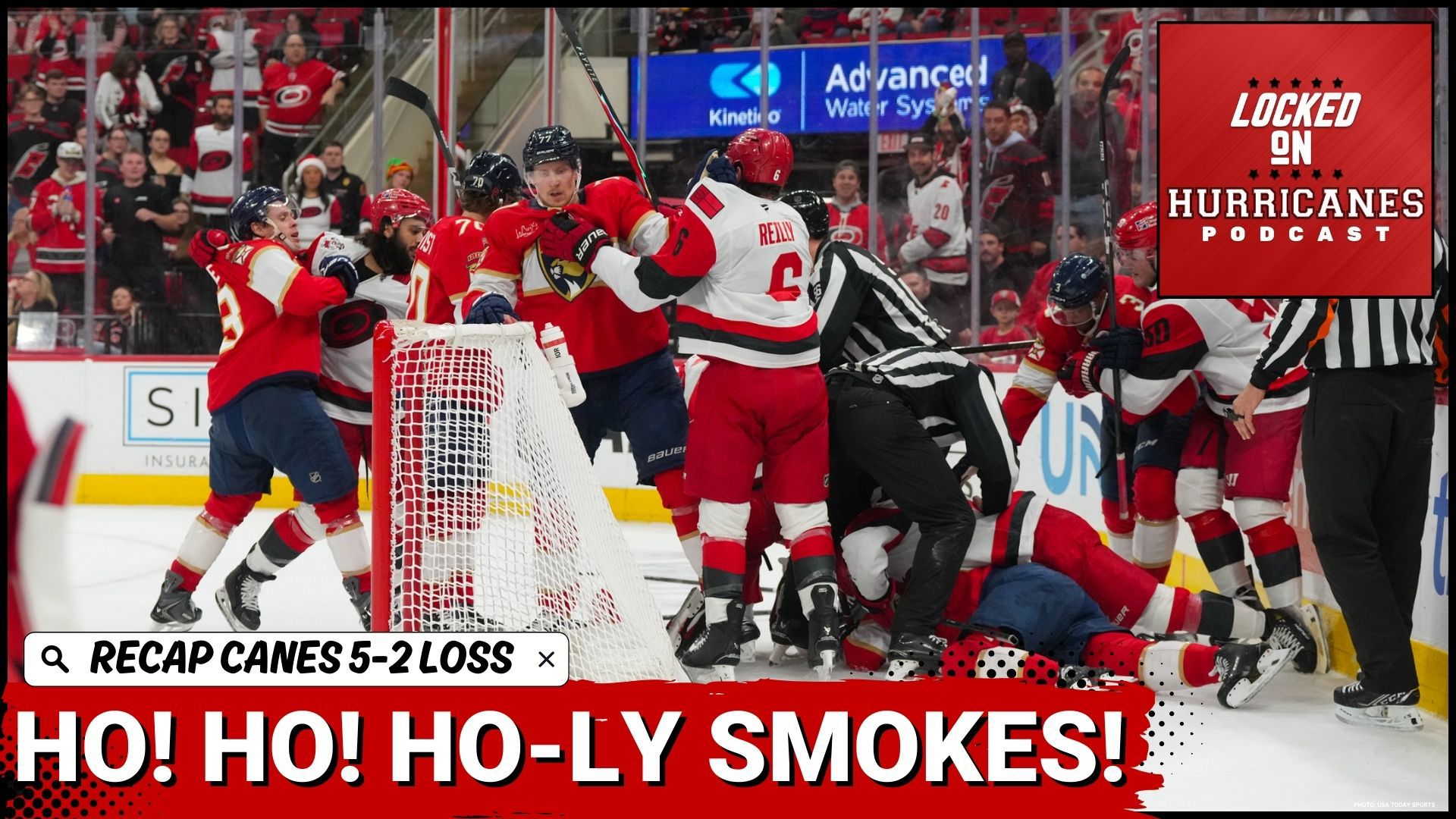 Ho! Ho! Ho-ly Smokes. Hurricanes lose 5-2 to the Panthers Heading into ...