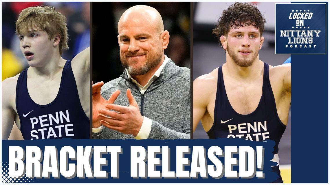 Big Ten Tournament Bracket is OFFICIAL... Two Penn State Wrestlers MOVE ...