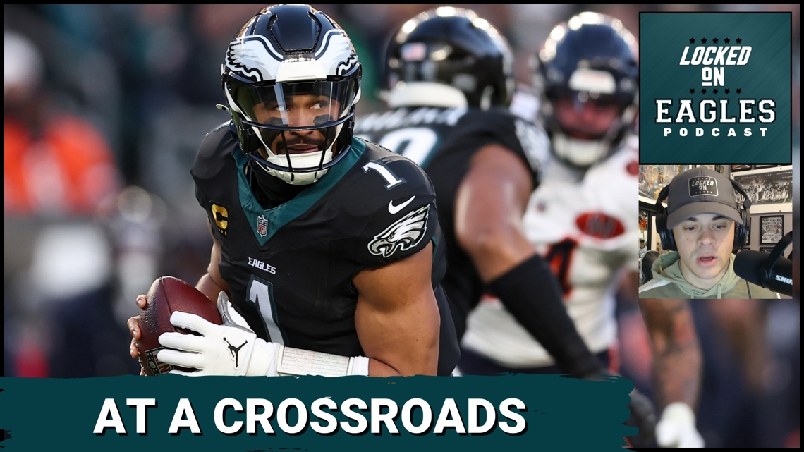 CROSSROAD: Jalen Hurts MUST STEP UP in LA to avoid another collapse ...