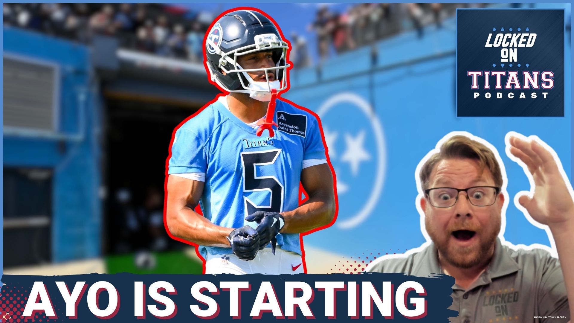 BREAKING: Elic Ayomanor STARTING for Tennessee Titans, Cedric Gray Wins ...
