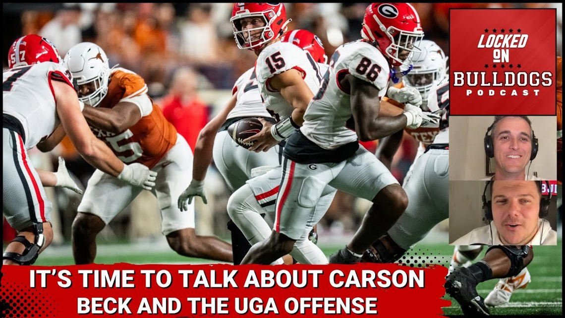 Georgia Football crushes #1 Texas but do they have a Carson Beck ...