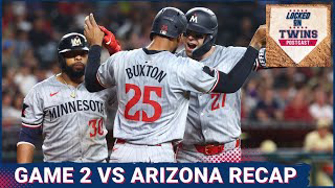 Locked On Twins POSTCAST: Twins Bounce Back In Game 2 vs. Diamondbacks ...