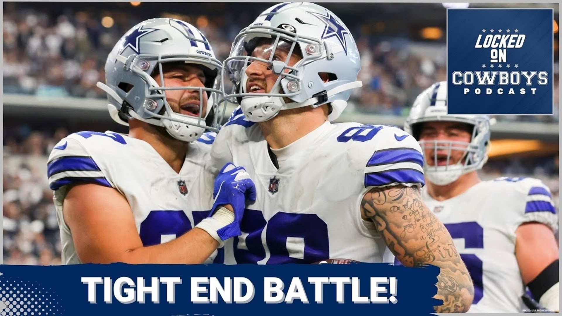 Jake Ferguson, Luke Schoonmaker Battling For Starting Tight End Job For ...