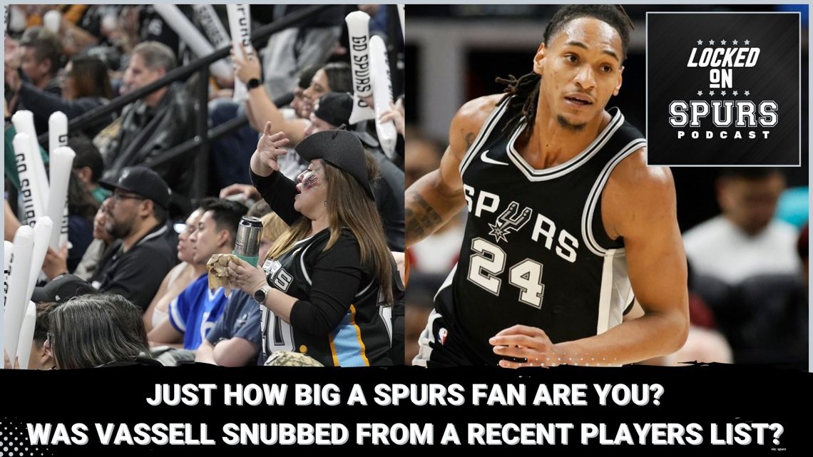 Spurs unveil new fan section; Was Vassell snubbed from recent player ...