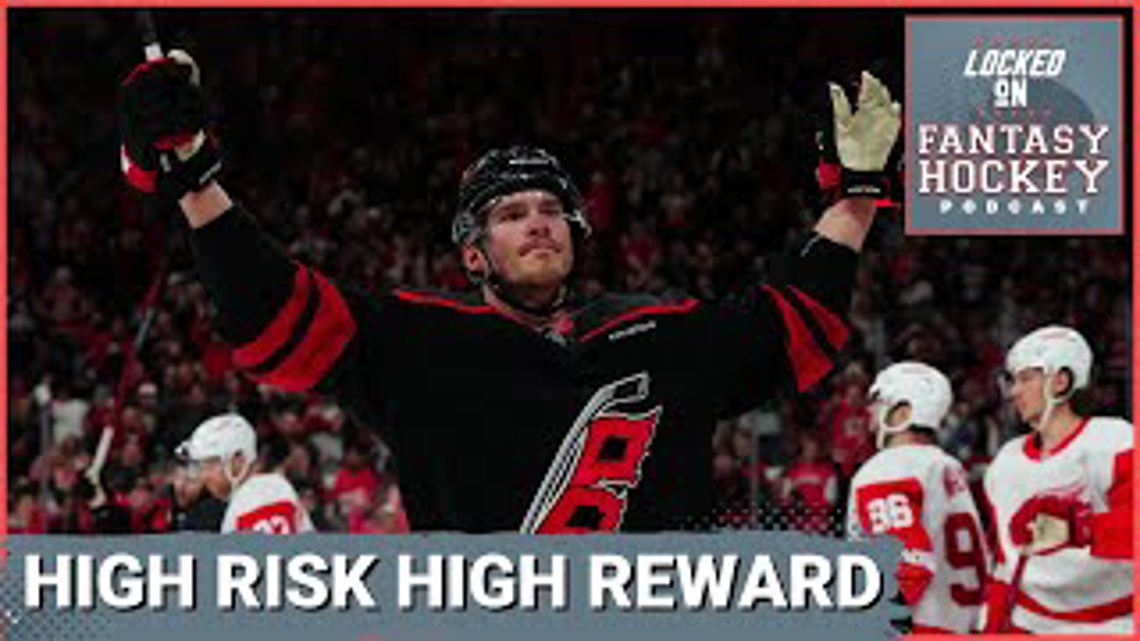 High Risk High Reward Fantasy Hockey Players | Svechnikov | Woll ...