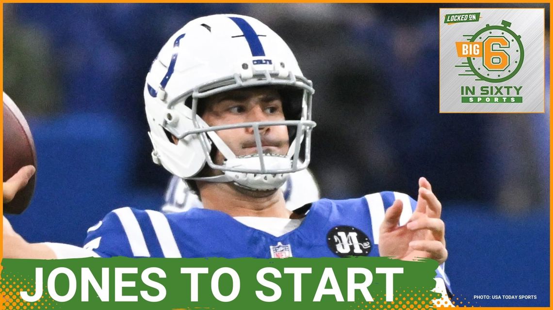 Colts Name Daniel Jones STARTER For 2025 Season | The Big 6 in 60 ...