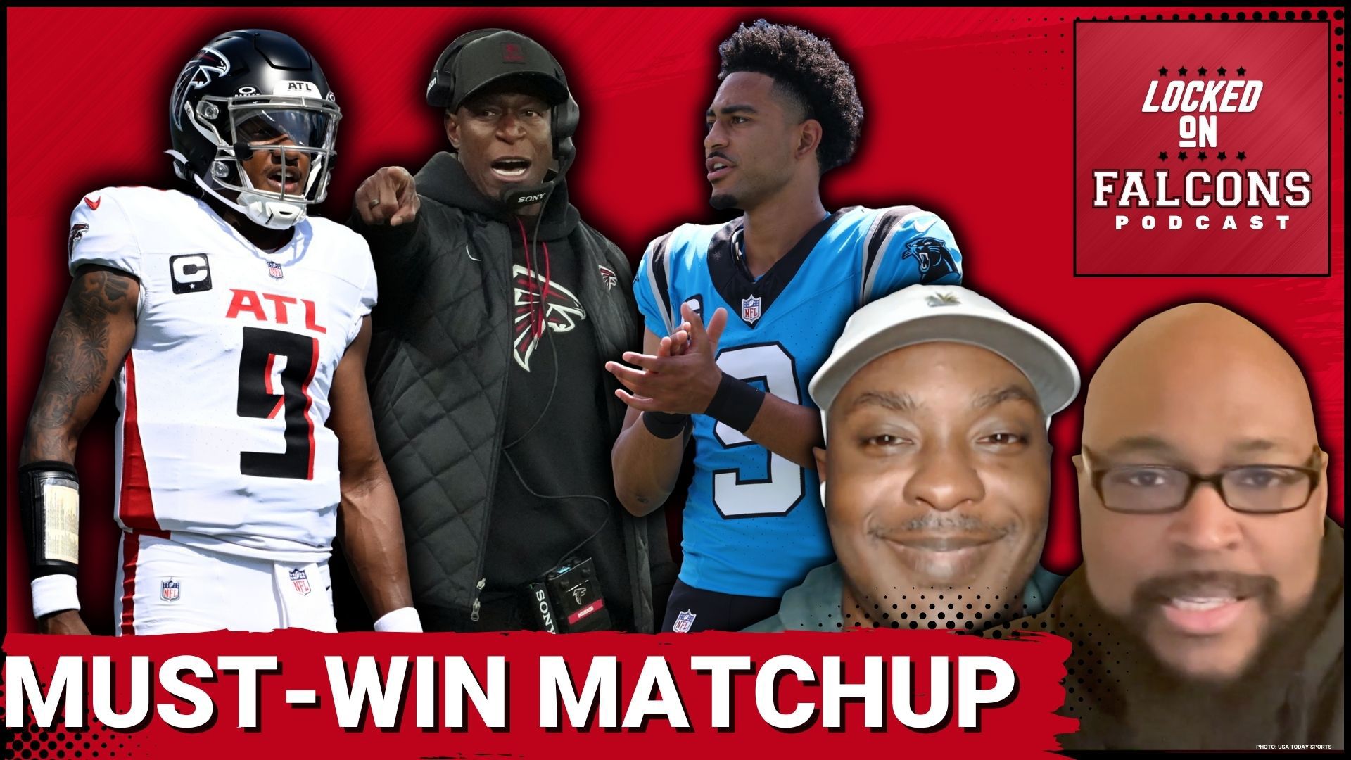 MUST WIN: Atlanta Falcons FIGHT for Survival vs. Panthers with Raheem ...