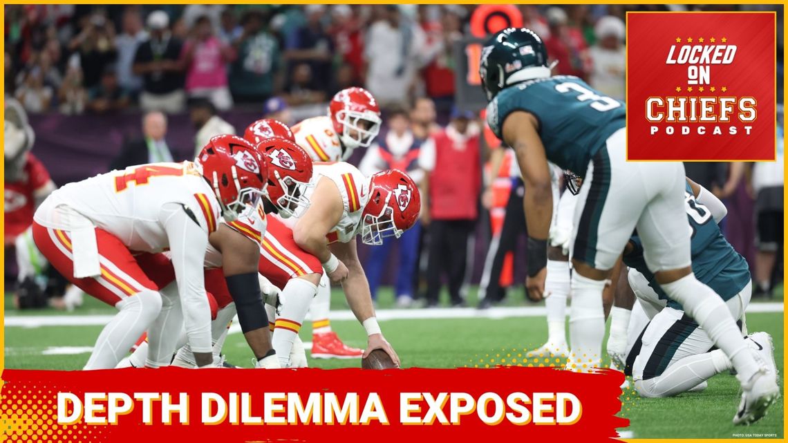 Kansas City Chiefs' wide receiver depth + offensive line issues: A dual ...