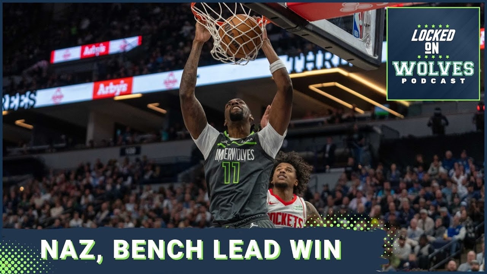 Minnesota Timberwolves bench, Naz Reid propel win over Houston Rockets ...