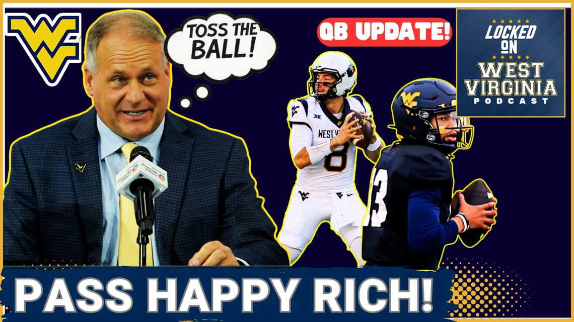 BOOM- Rich Rodriguez says WVU likely to PASS THE BALL more this season ...