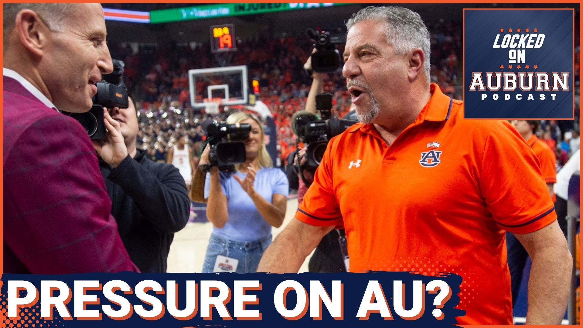 Pressure Auburn Basketball Bruce Pearl In Prime Spot To Sweep Alabama