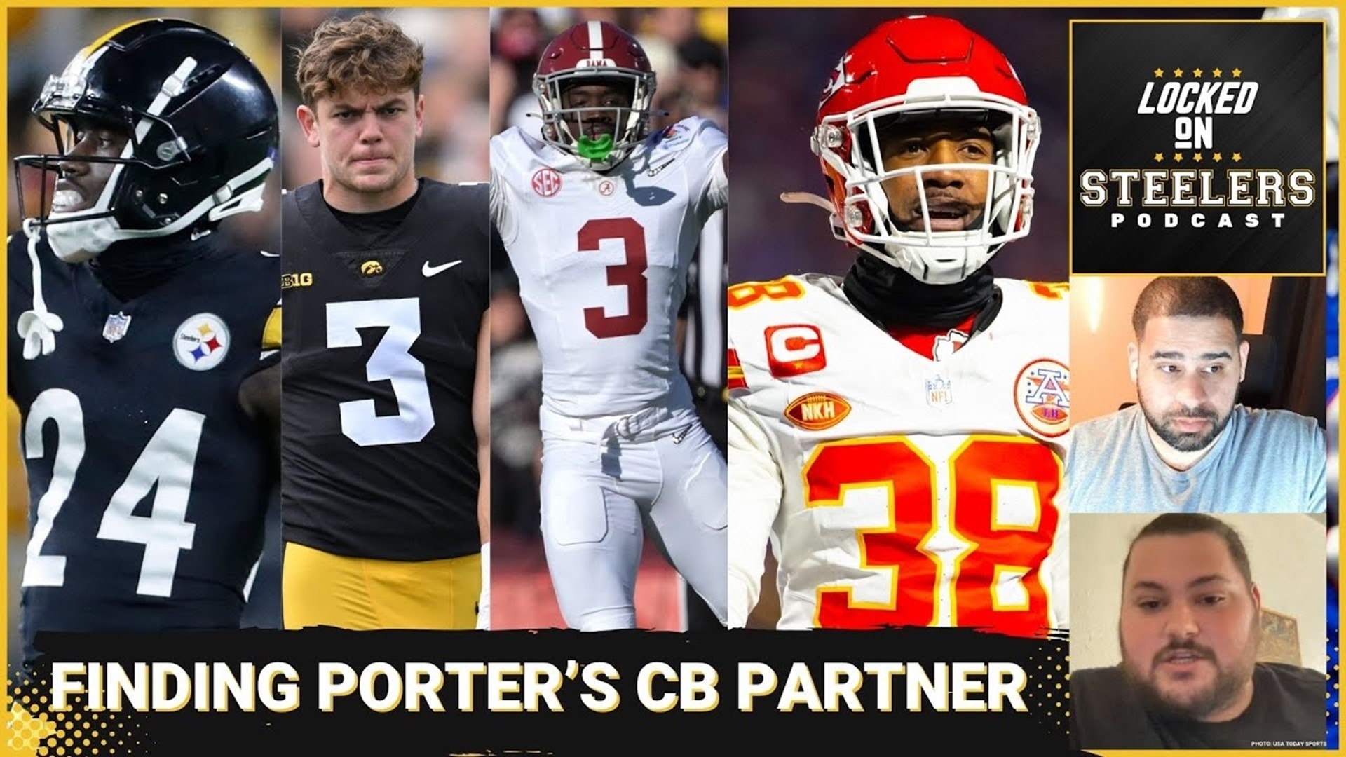 Steelers' Best CB Options to Pair w/Joey Porter Jr. | Draft: Cooper ...