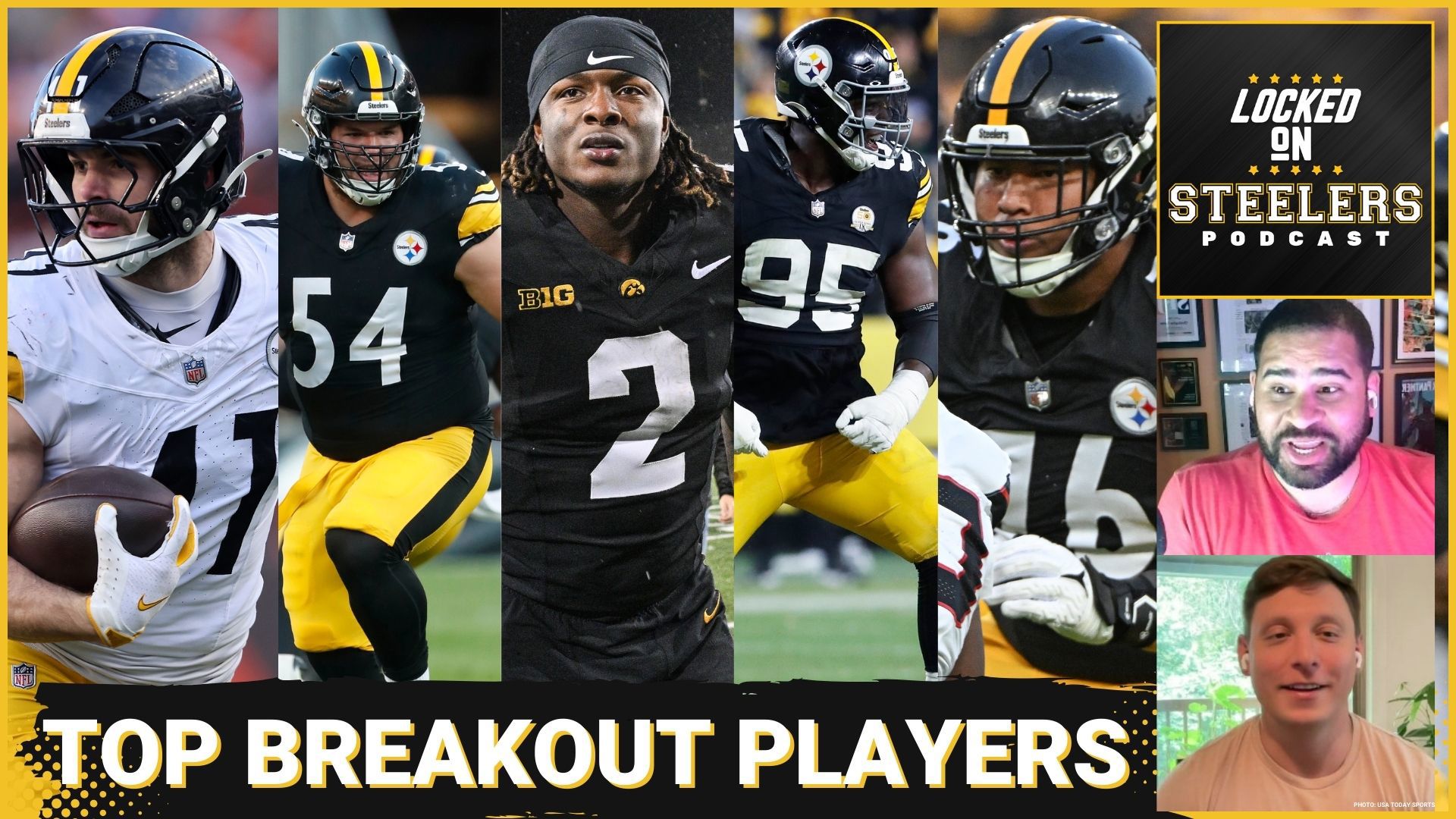 Steelers' Kaleb Johnson, Zach Frazier, Troy Fautanu Headline Deep List ...