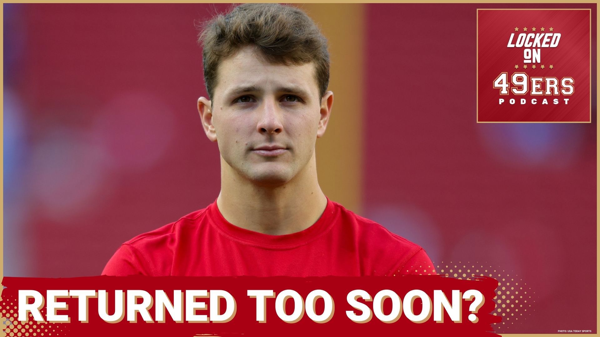 Brock Purdy CLEARLY Not Right // 49ers Limp Into Short Week ...