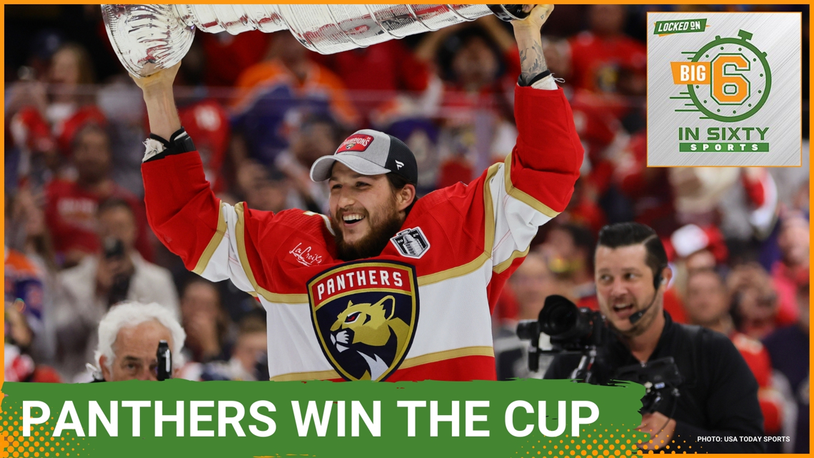 The Florida Panthers Win Their First Stanley Cup | The Big 6 in 60 ...